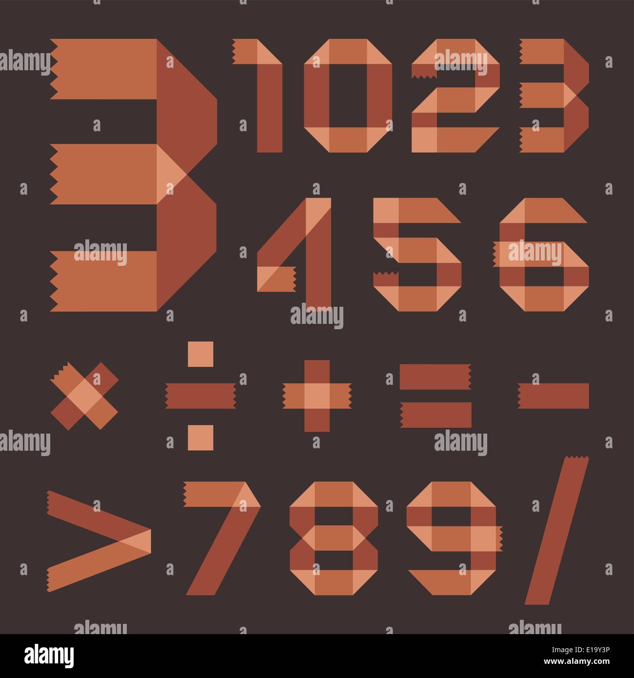 0 1 2 3 4 5 6 7 8 9 hi-res stock photography and images - Alamy