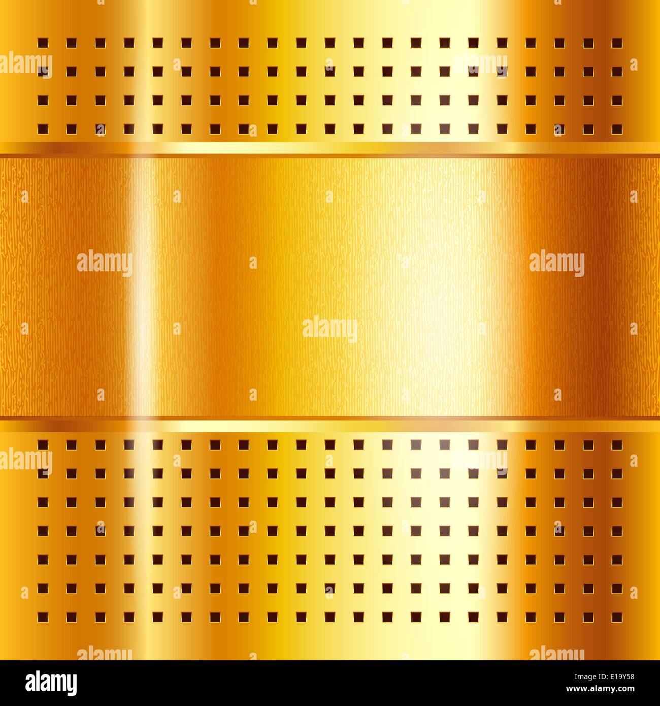 Gold template, metallic background, vector illustration 10eps Stock ...