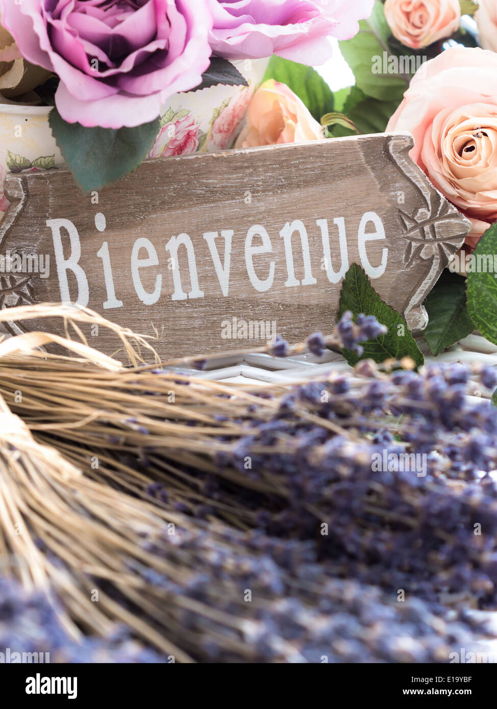 Bienvenue sign hi-res stock photography and images - Alamy