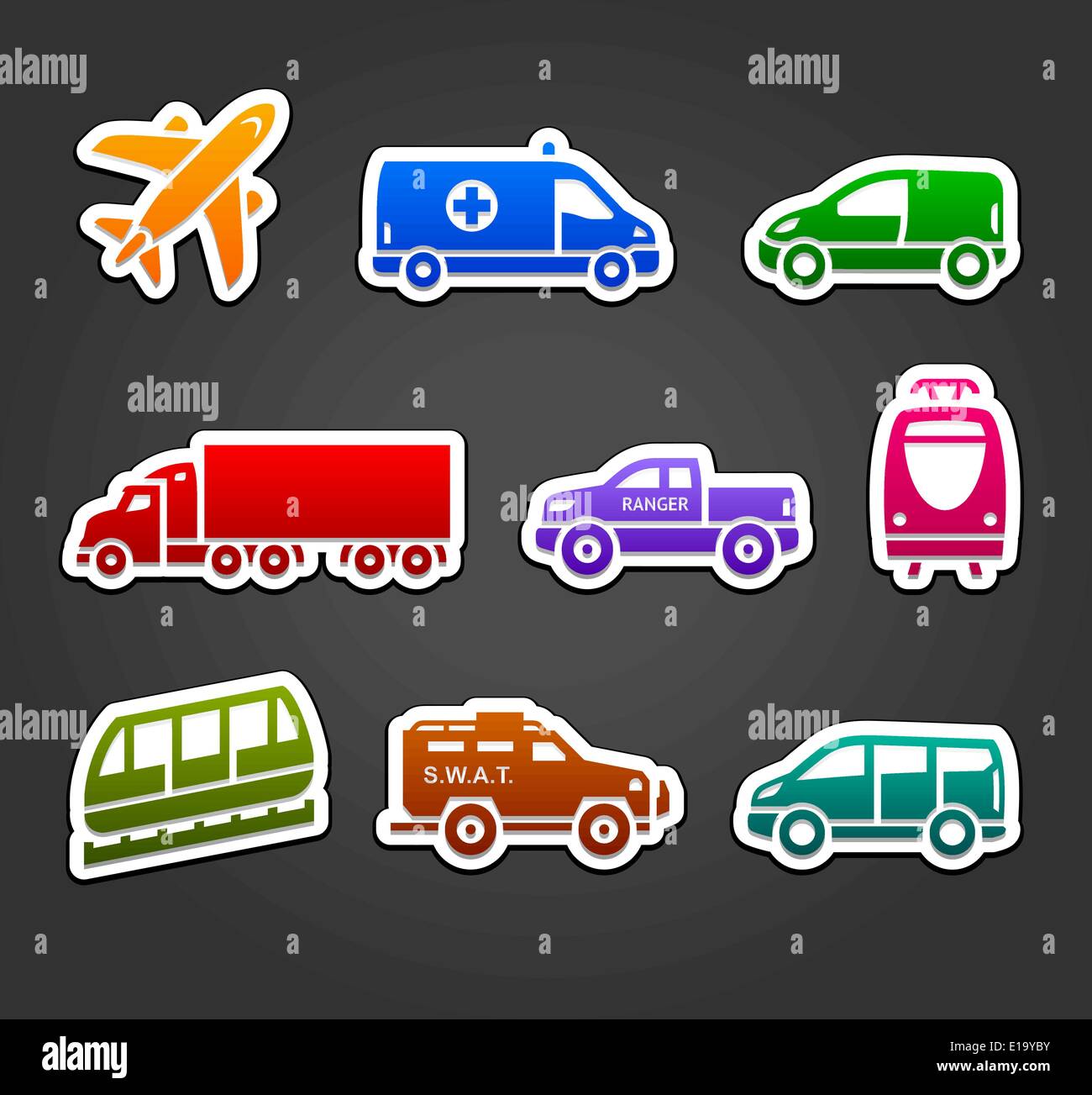 Sprinter van Stock Vector Images - Alamy