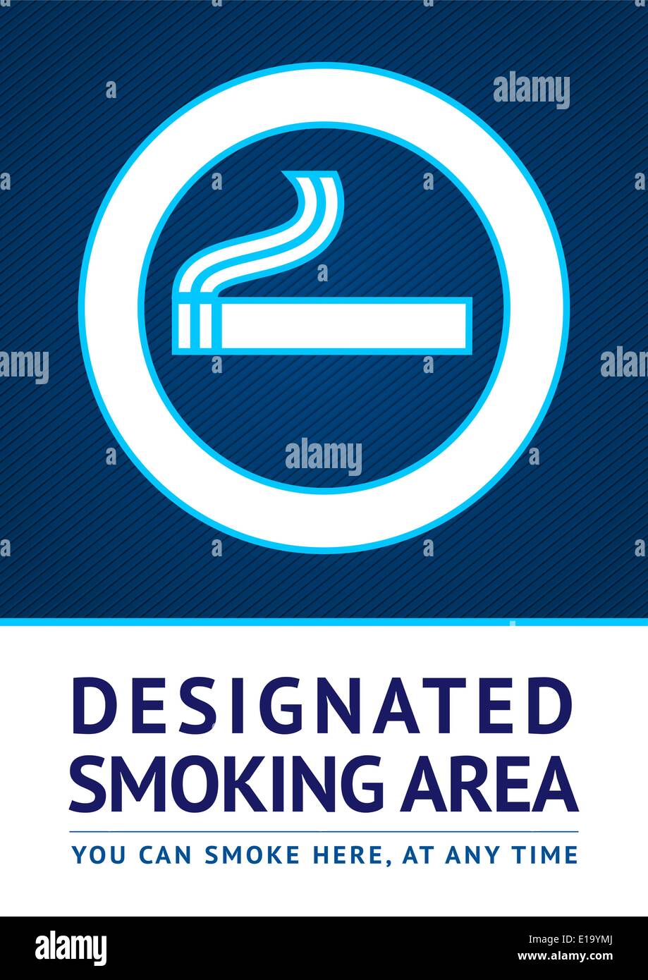Label smoking area sticker, vector 10 eps Stock Vector Image & Art - Alamy