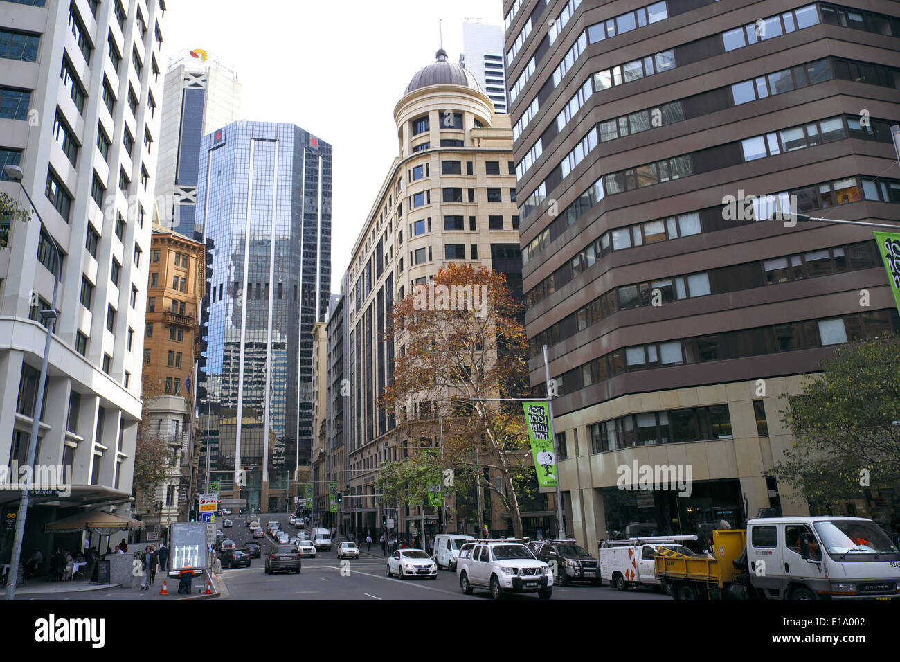 bridge street in the heart of Sydney,NSW,australia Stock Photo - Alamy