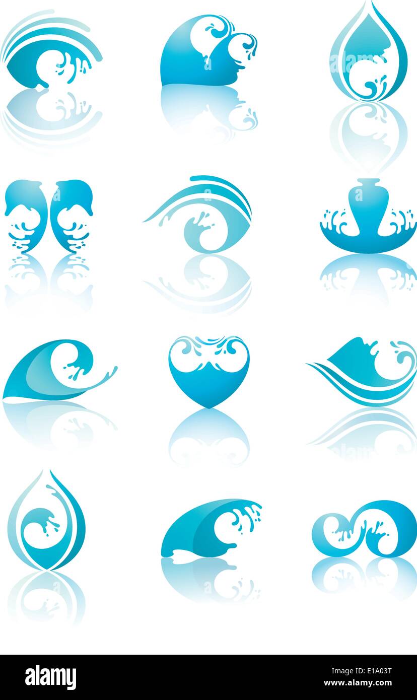 Signs river Stock Vector Images - Alamy