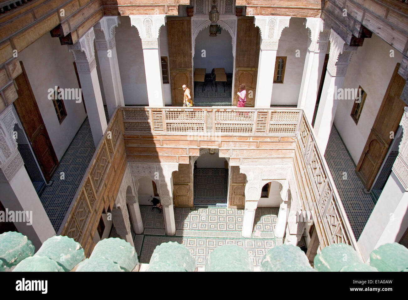 Islamic school, Fez, Morocco Stock Photo - Alamy