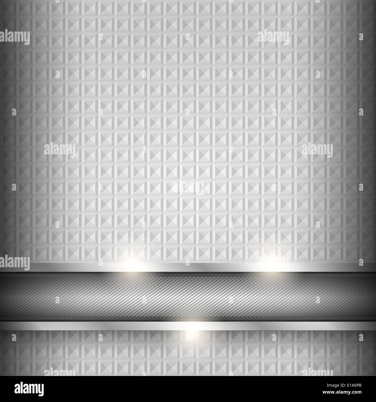 Metal surface, iron texture background, vector design element Stock ...