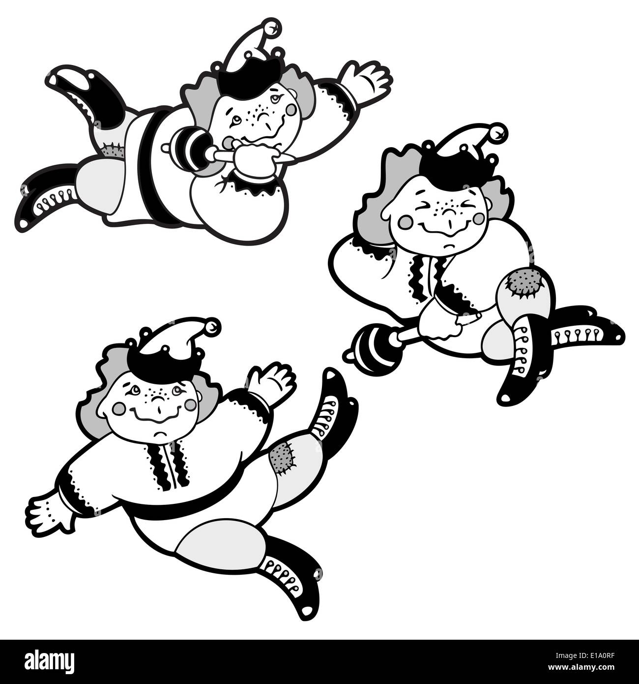 Minstrel Black and White Stock Vector Image & Art - Alamy