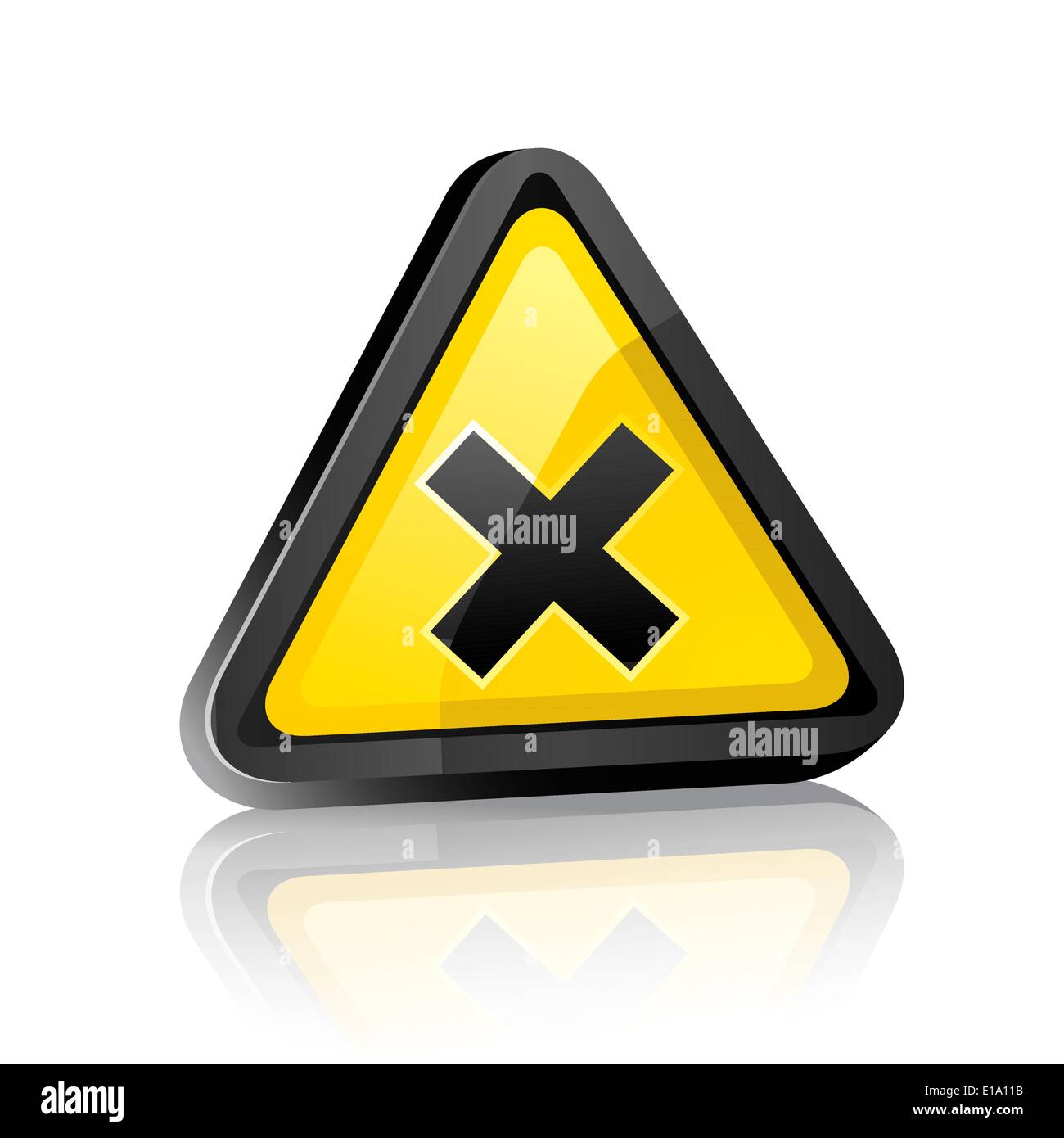 Irritant symbol hi-res stock photography and images - Alamy