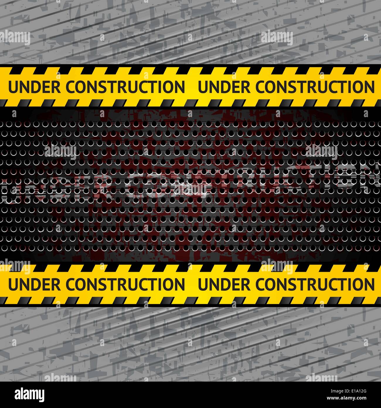 Under construction background template. Vector 10eps Stock Vector Image ...