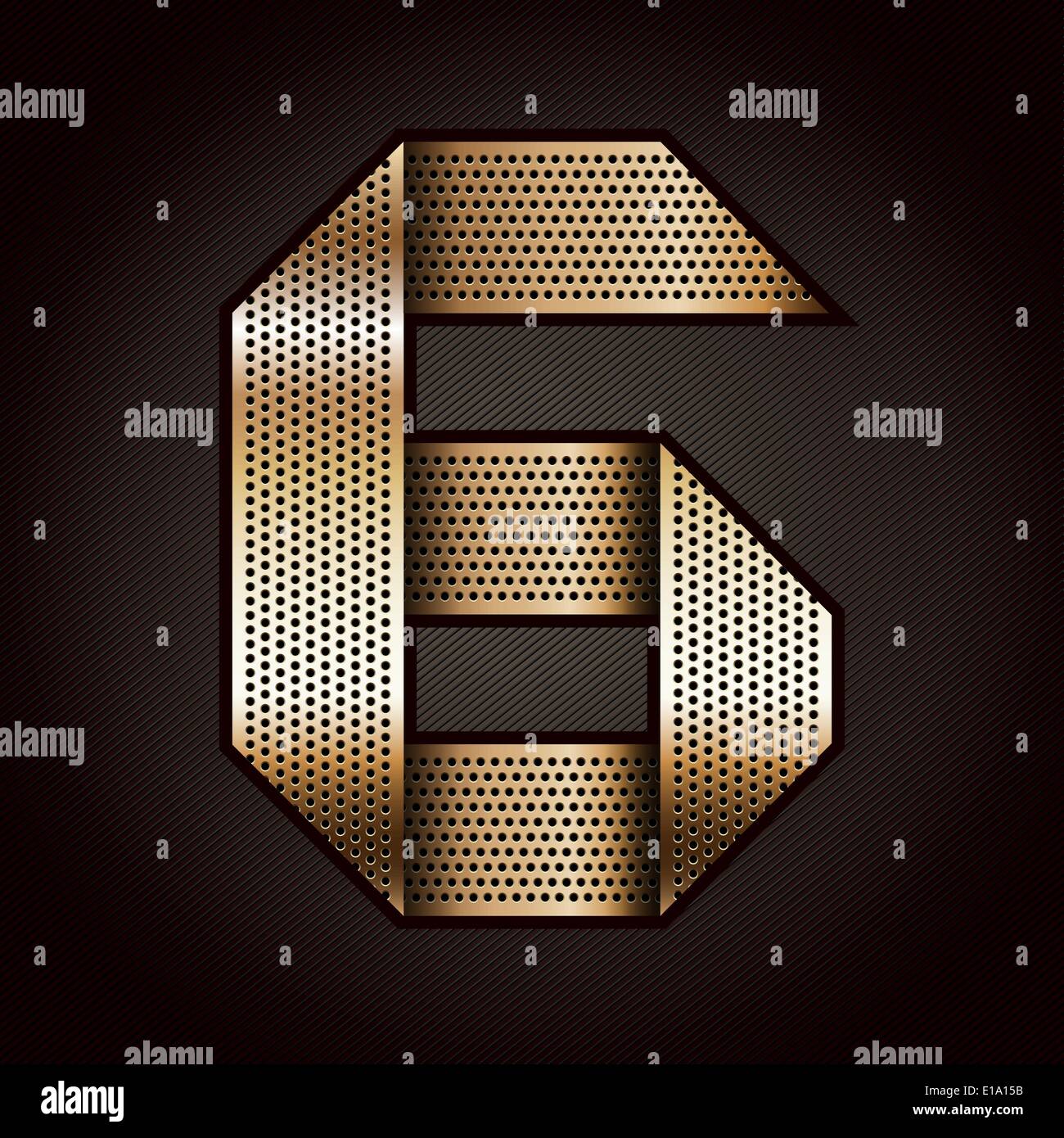 6 gold vector vectors hi-res stock photography and images - Alamy