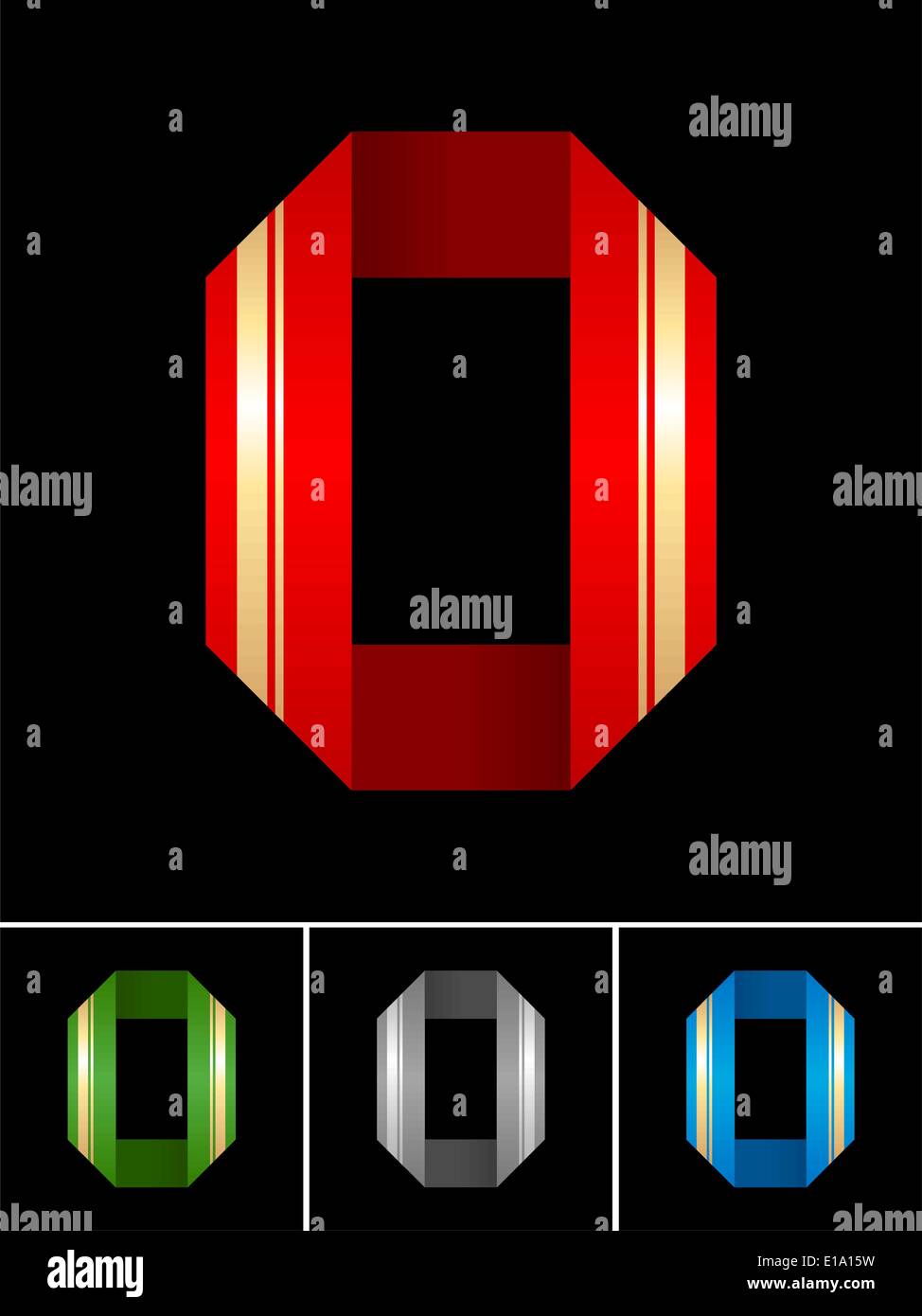 Numeral 0 Stock Vector Images - Alamy