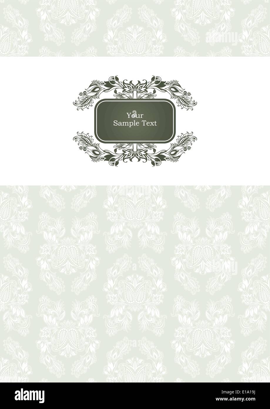 Vector ornate frame design elements Stock Vector Image & Art - Alamy