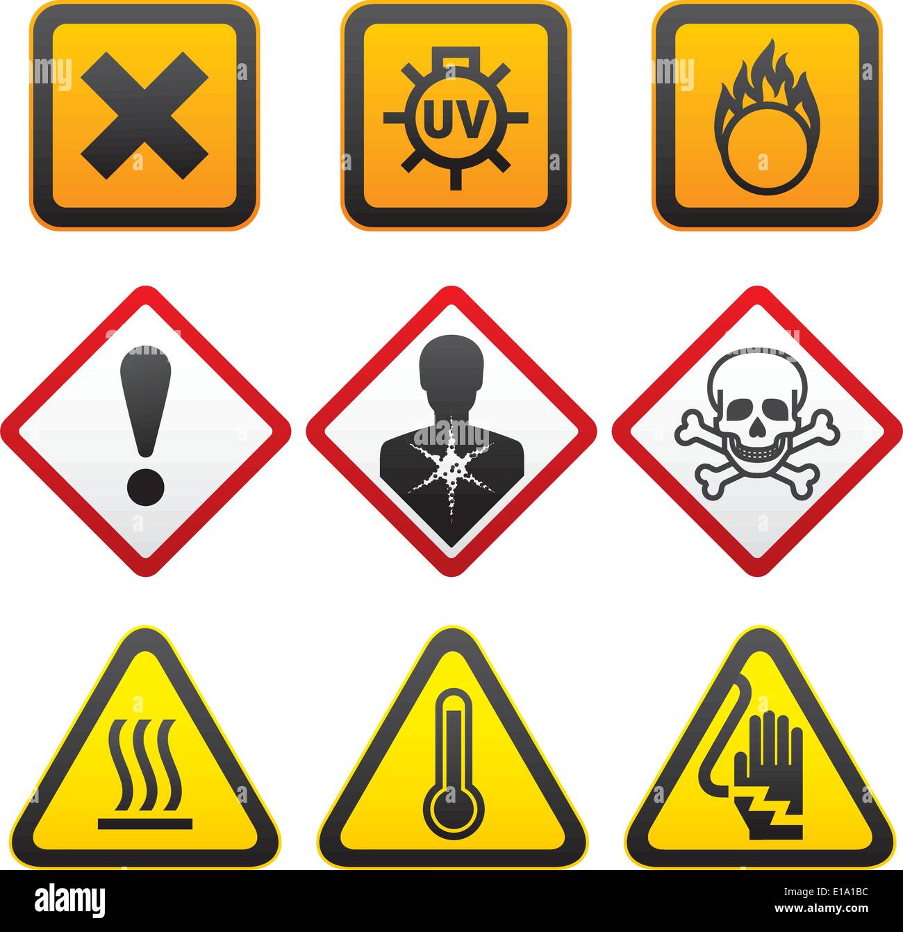 Irritant Symbol High Resolution Stock Photography and Images - Alamy