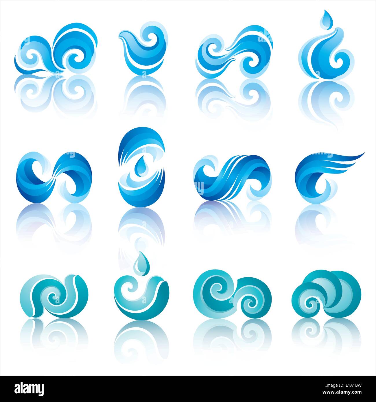 Water symbols hi-res stock photography and images - Alamy