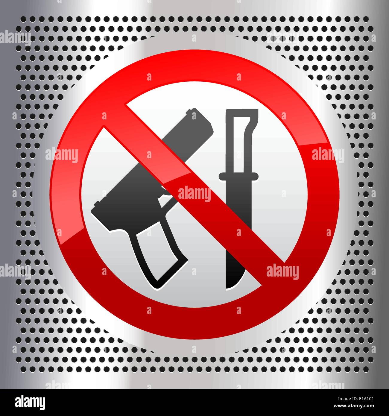 Weapons prohibited hi-res stock photography and images - Alamy