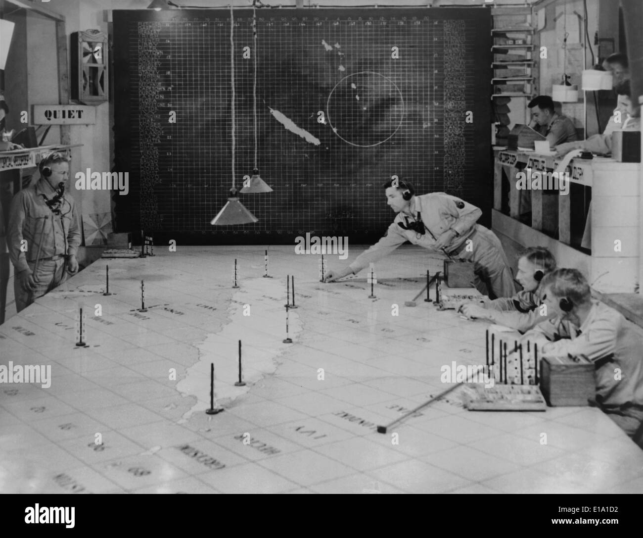 Radar plotting board hi-res stock photography and images - Alamy