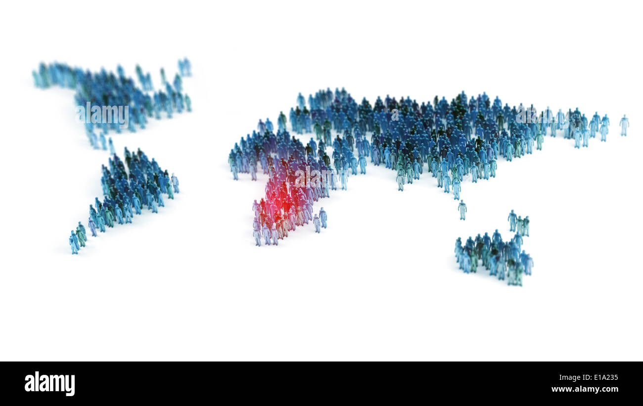 Group people around world Cut Out Stock Images & Pictures - Alamy