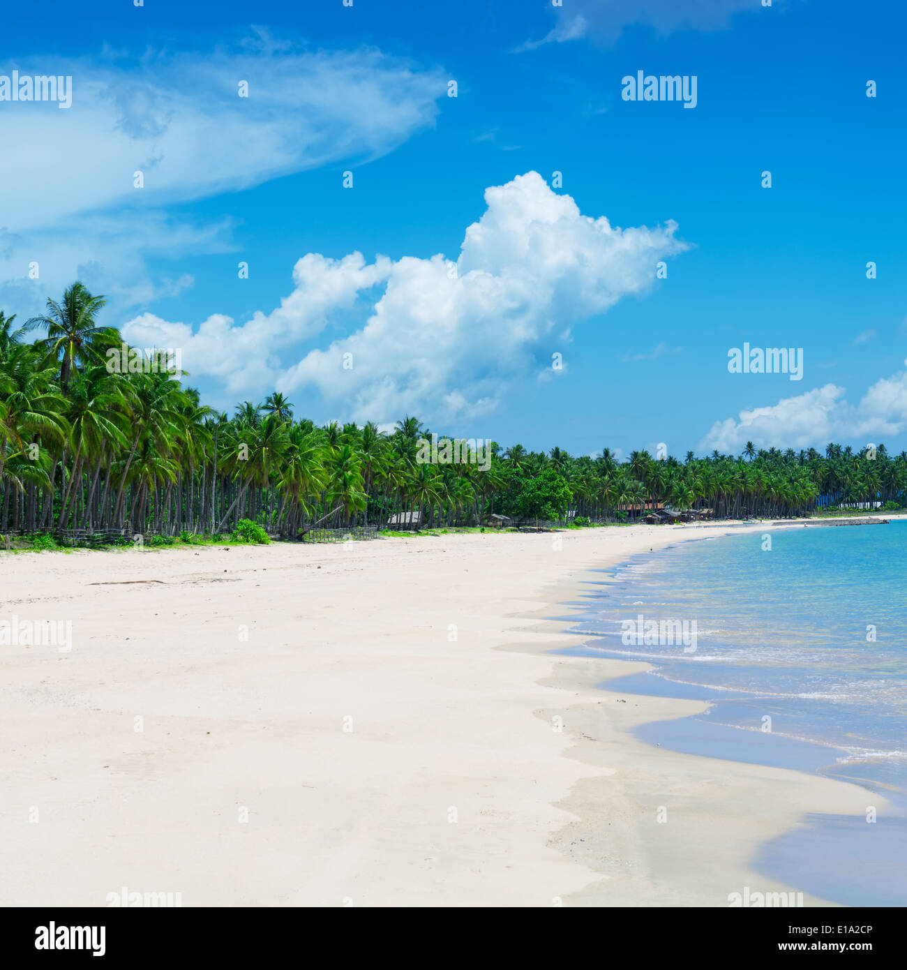 Nacpan beach in El Nido, Palawan Stock Photo - Alamy