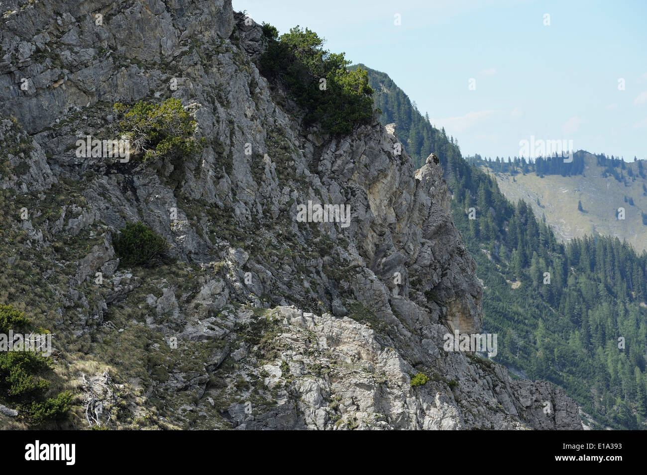 rock formation in Alpine region Stock Photo - Alamy