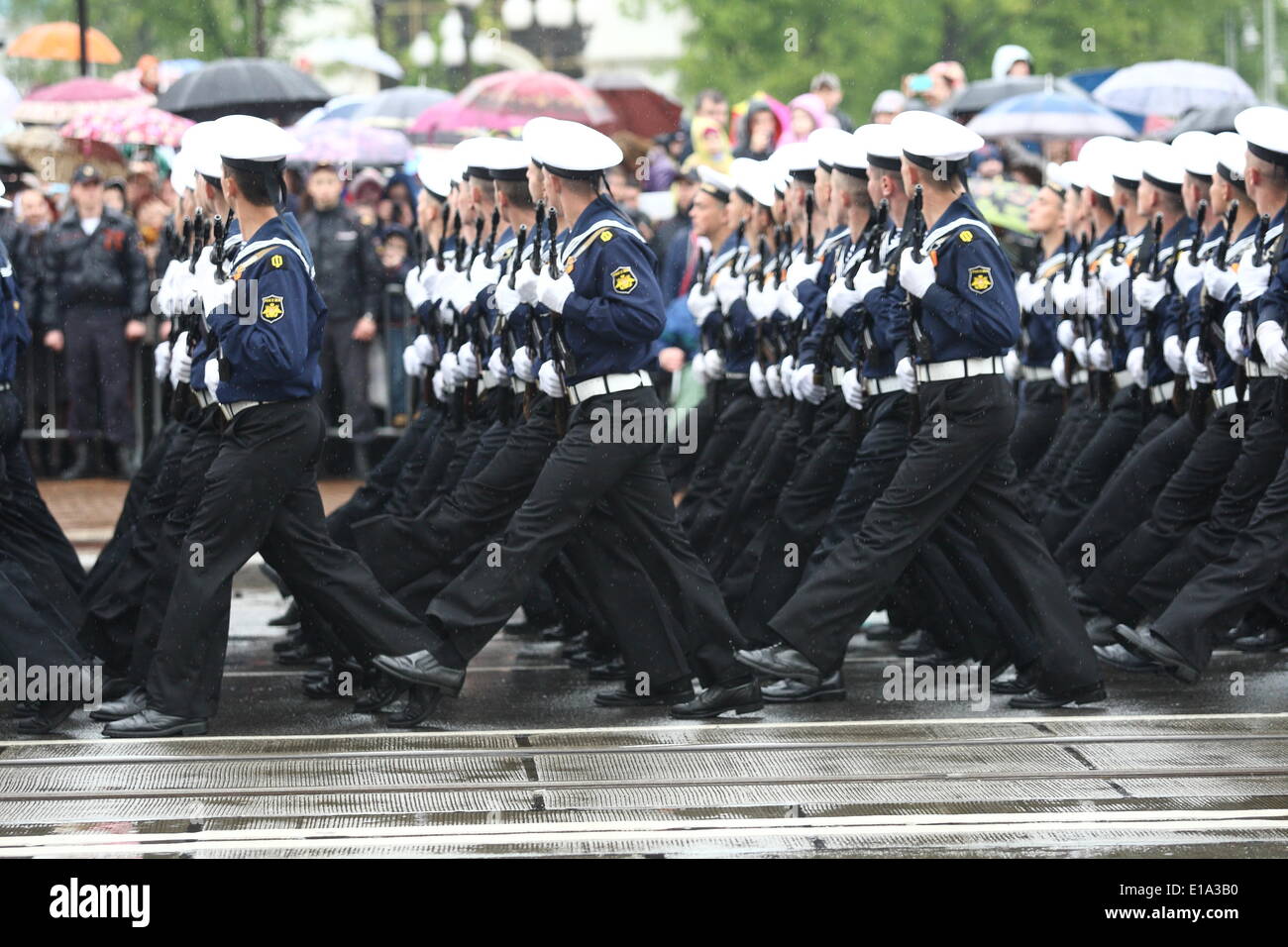 Kaliningrad, RUSSIA. 9th May, 2014. Kaliningrad, Russia 9th, May 2014 ...
