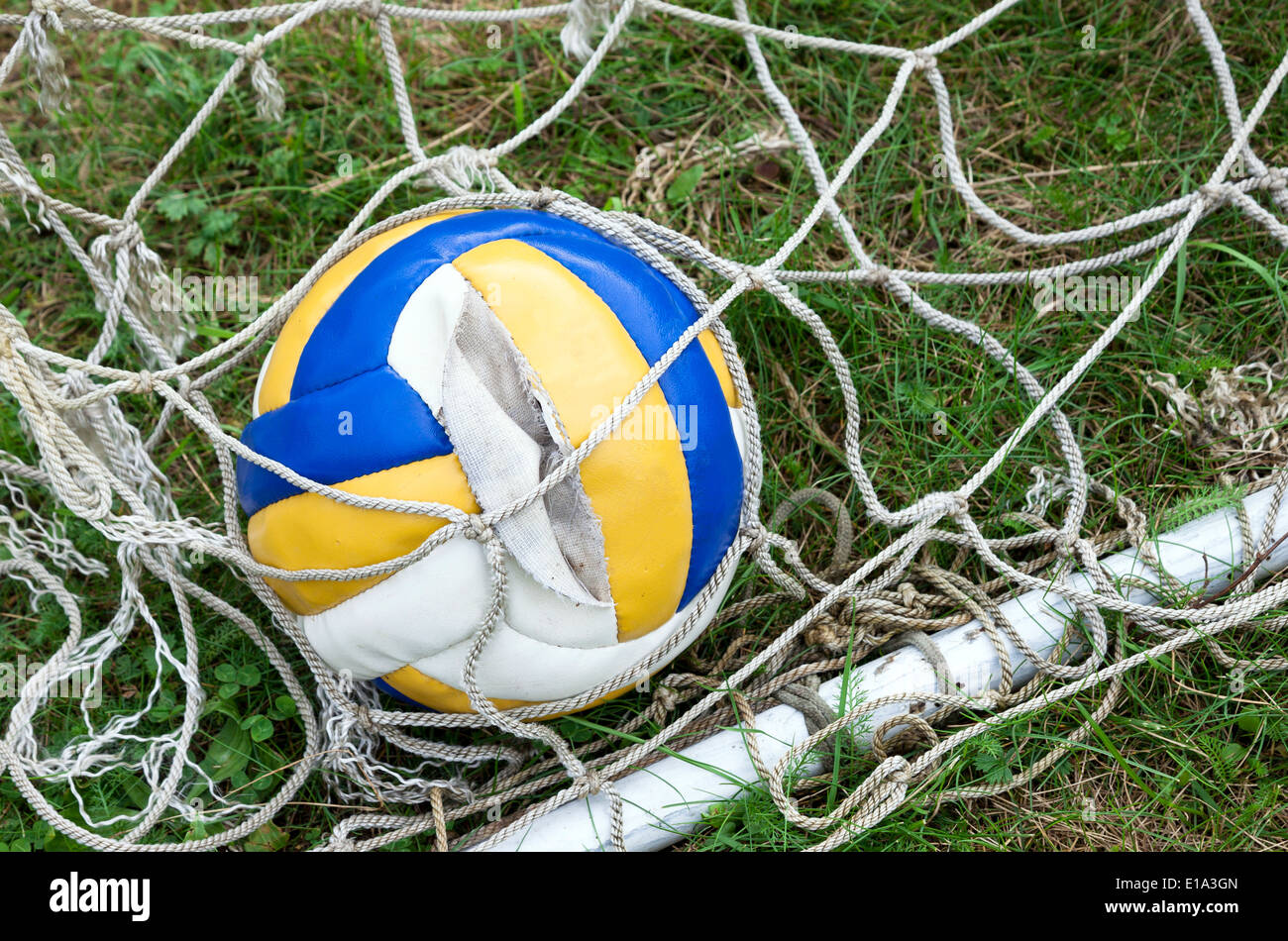 Abandoned football pitch hi-res stock photography and images - Alamy