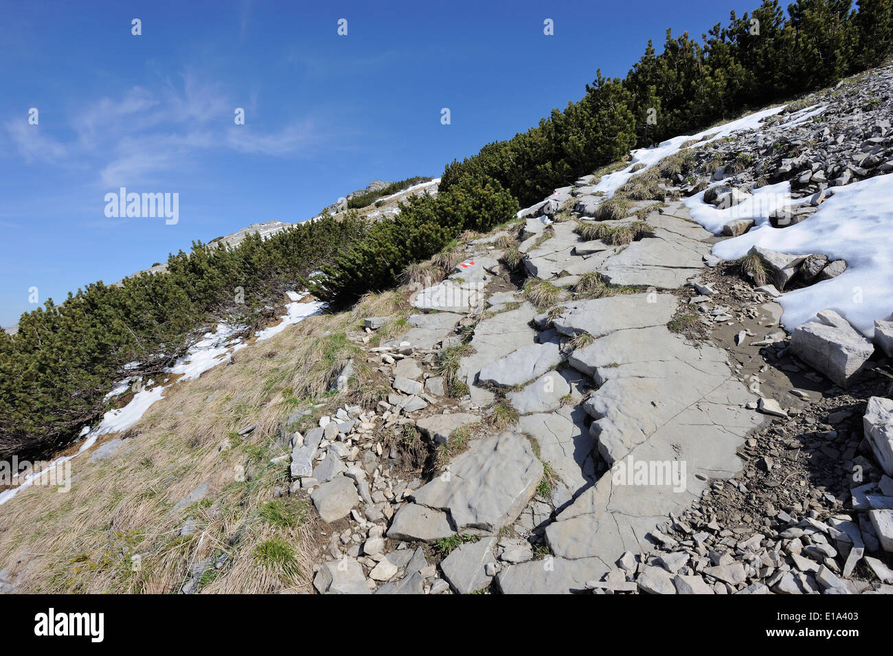Steep rocky trail hi-res stock photography and images - Alamy