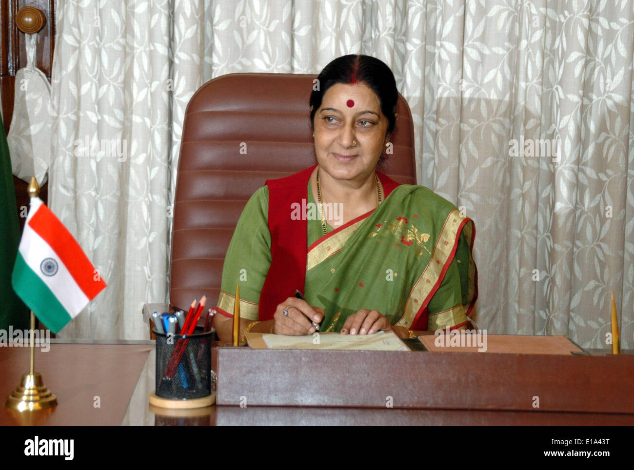 New Delhi, India. 28th May, 2014. India's new External Affairs Minister ... New Delhi, India. 28th May, 2014. India's new External Affairs Minister ...