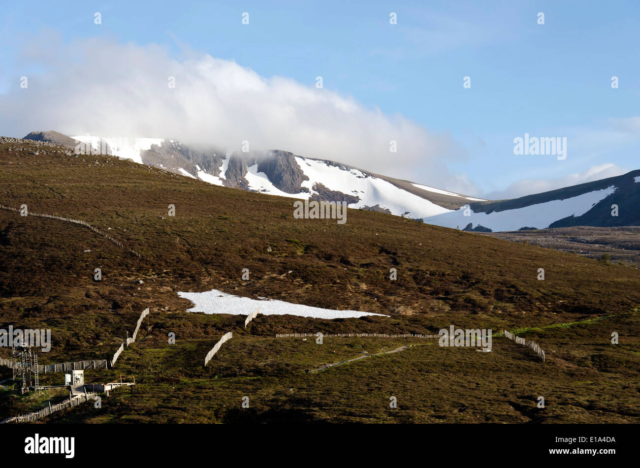Cairngorm mountains near aviemore highlands hi-res stock photography ...