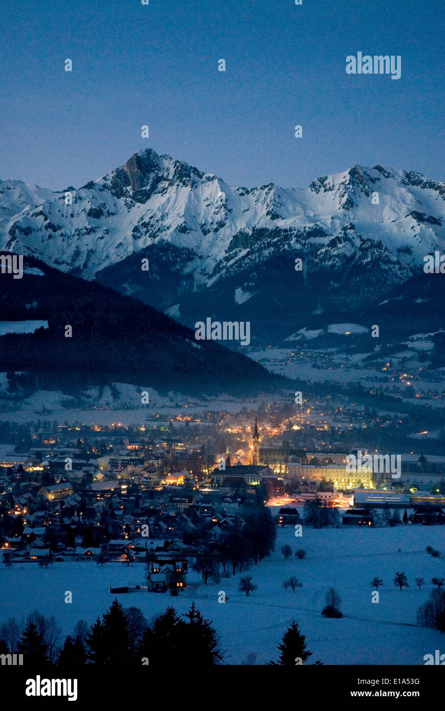 View of Admont, Steiermark, Austria Stock Photo - Alamy