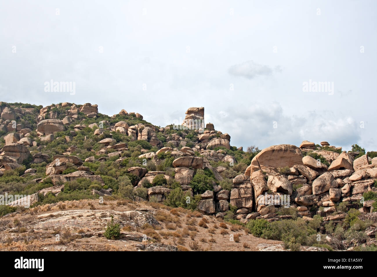 Unusual rock formations in the Taurus mountain range between Yatagan ...