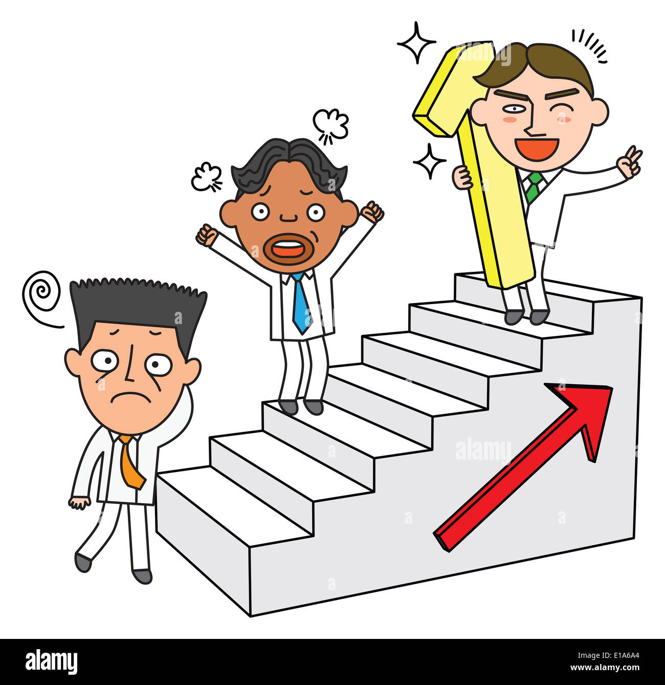 Line illustration funny hi-res stock photography and images - Alamy