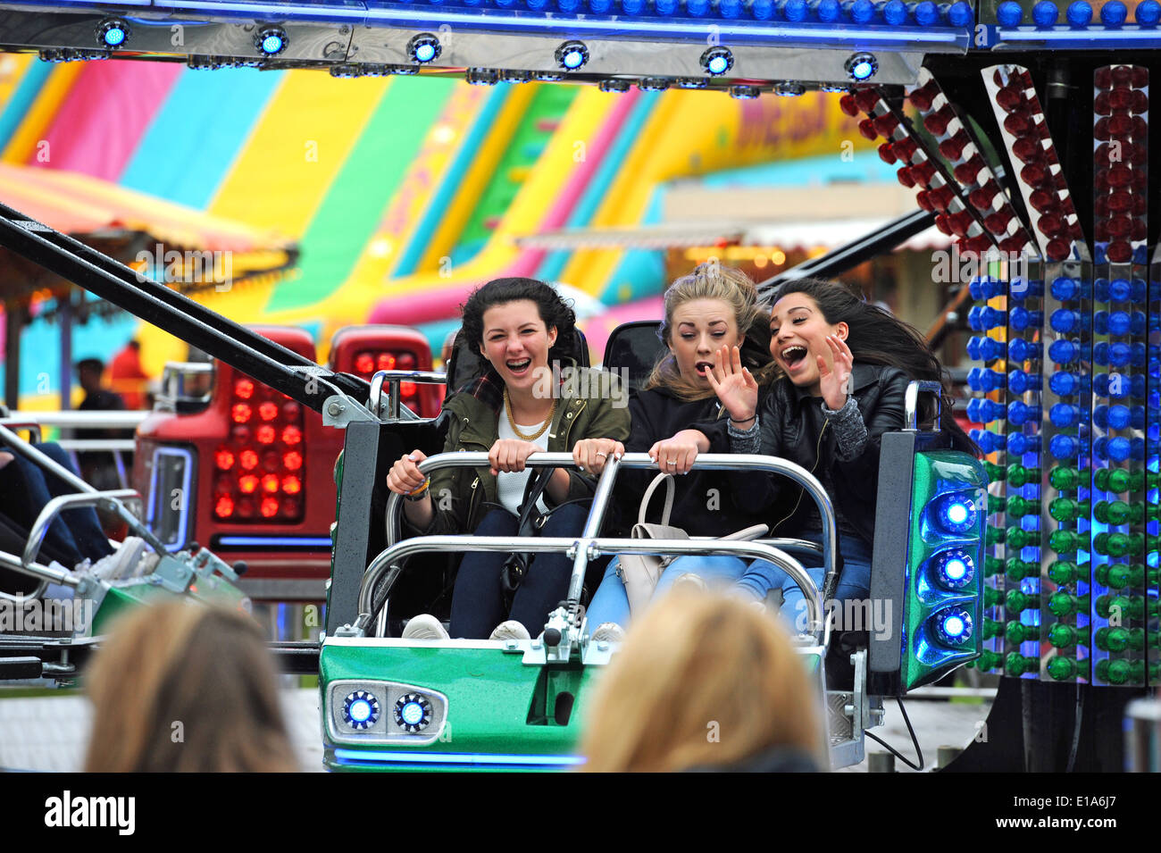 Scared Teenage Girl Screaming High Resolution Stock Photography and ...