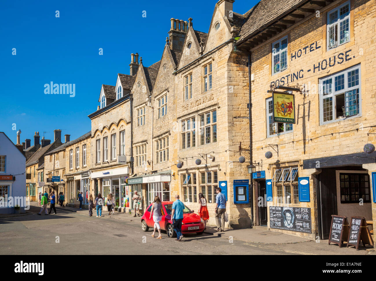 Stow On The Wold Cotswolds Square High Resolution Stock Photography and ...