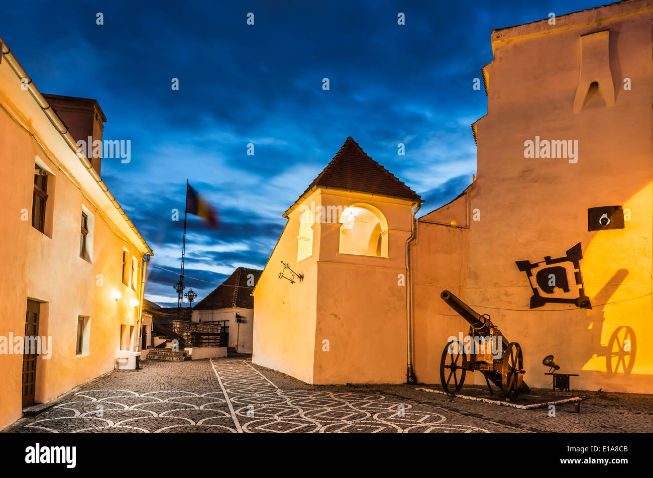 Brasov, Romania. Medieval hilltop fortress dating from 1530, Citadel ...