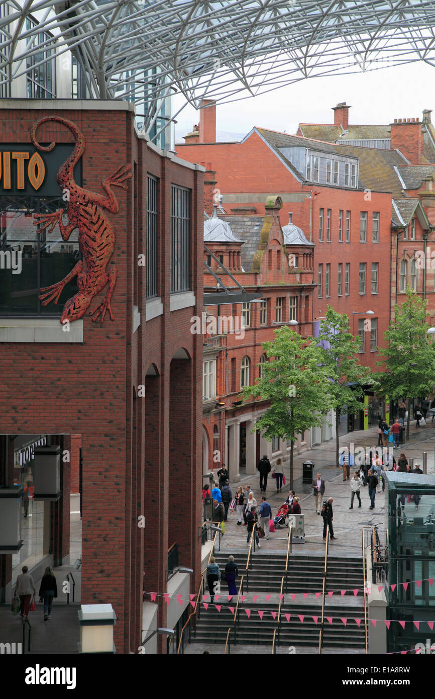 UK, Northern Ireland, Belfast, Victoria Square Stock Photo - Alamy