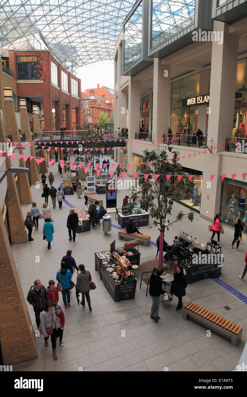 UK, Northern Ireland, Belfast, Victoria Square Stock Photo - Alamy