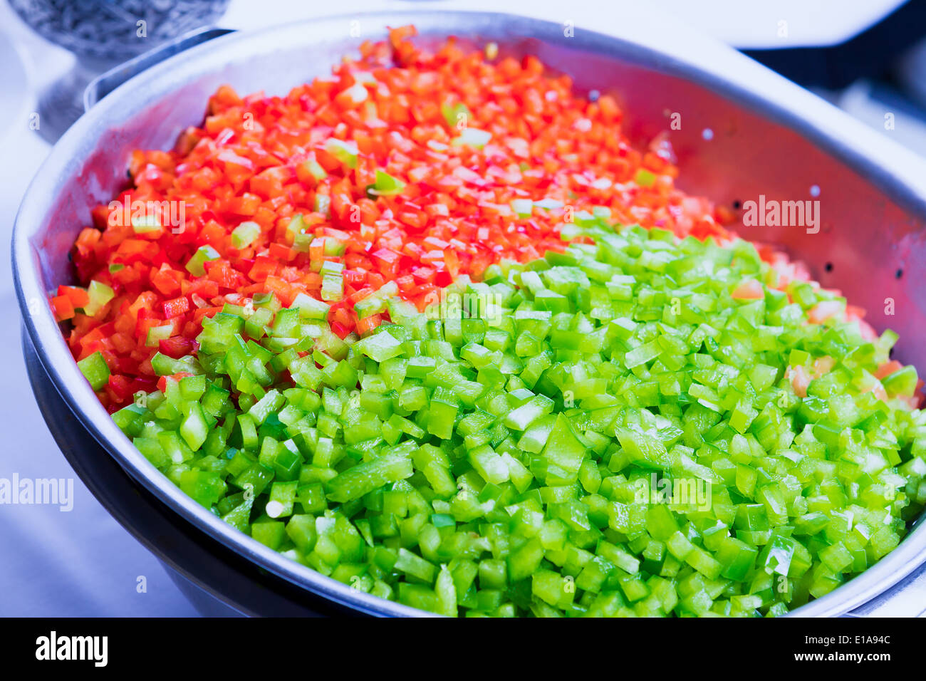 Fresh washed green pepper hi-res stock photography and images - Alamy