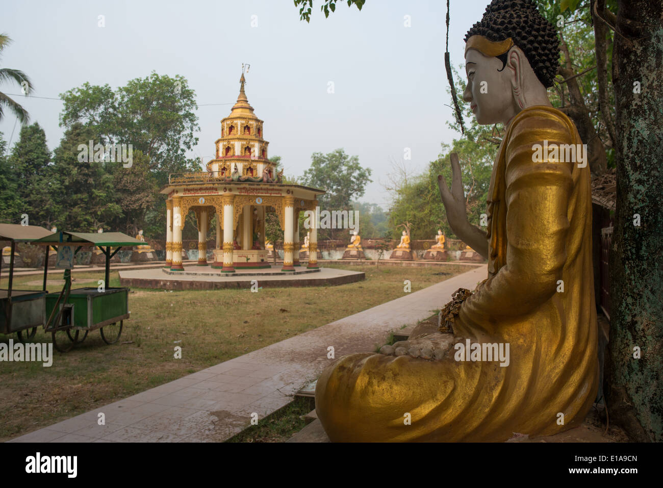 Buddhism is the main religion in Myanmar where thousands of religious ...