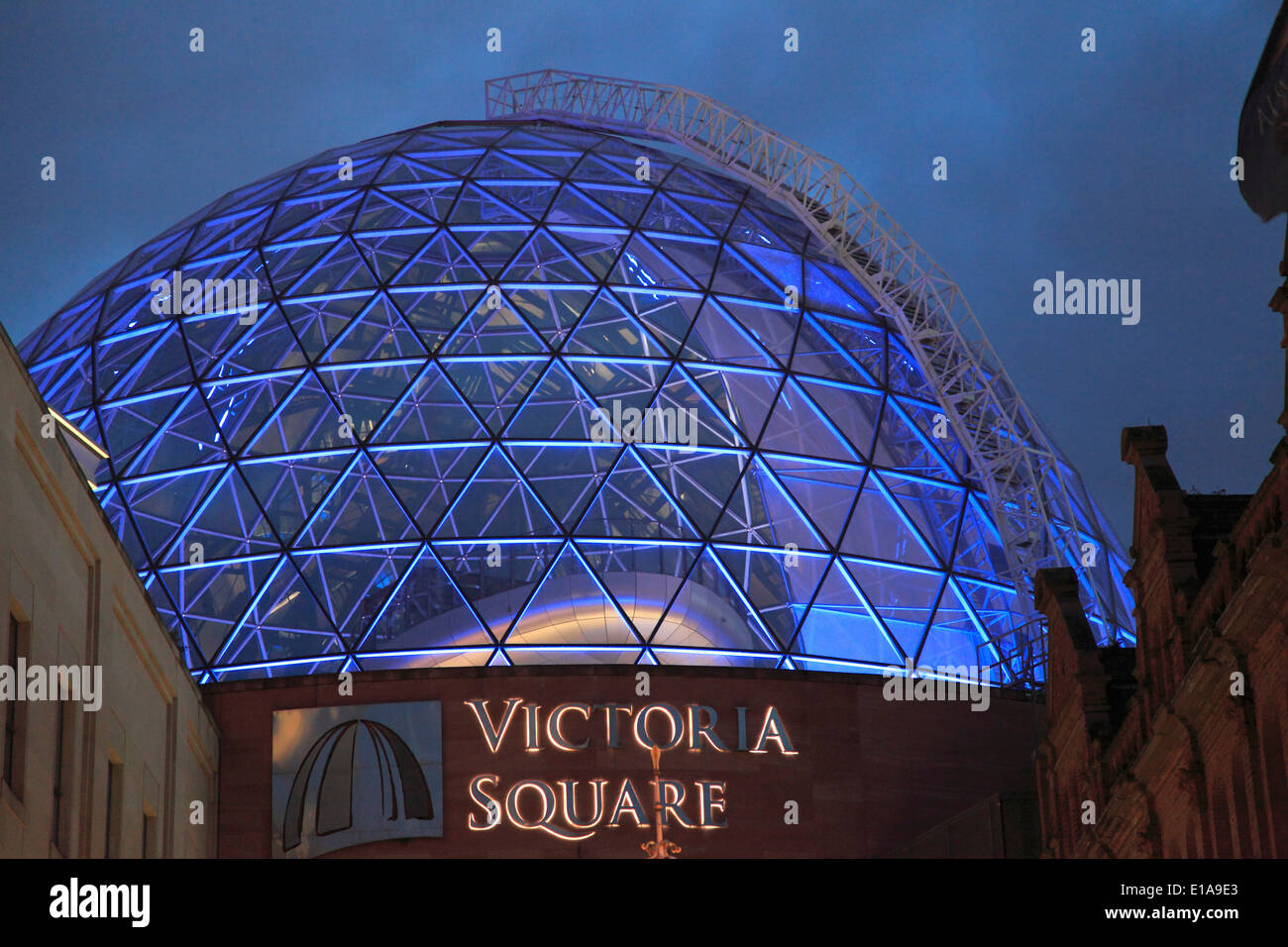 Victoria square shopping mall belfast hi-res stock photography and ...