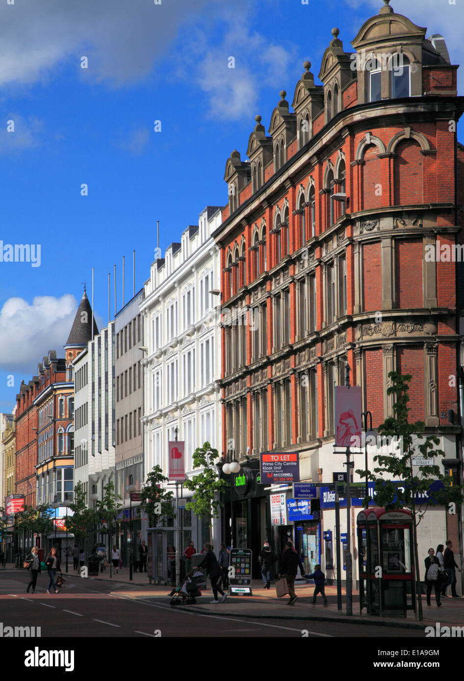 Belfast Street Scene High Resolution Stock Photography and Images - Alamy