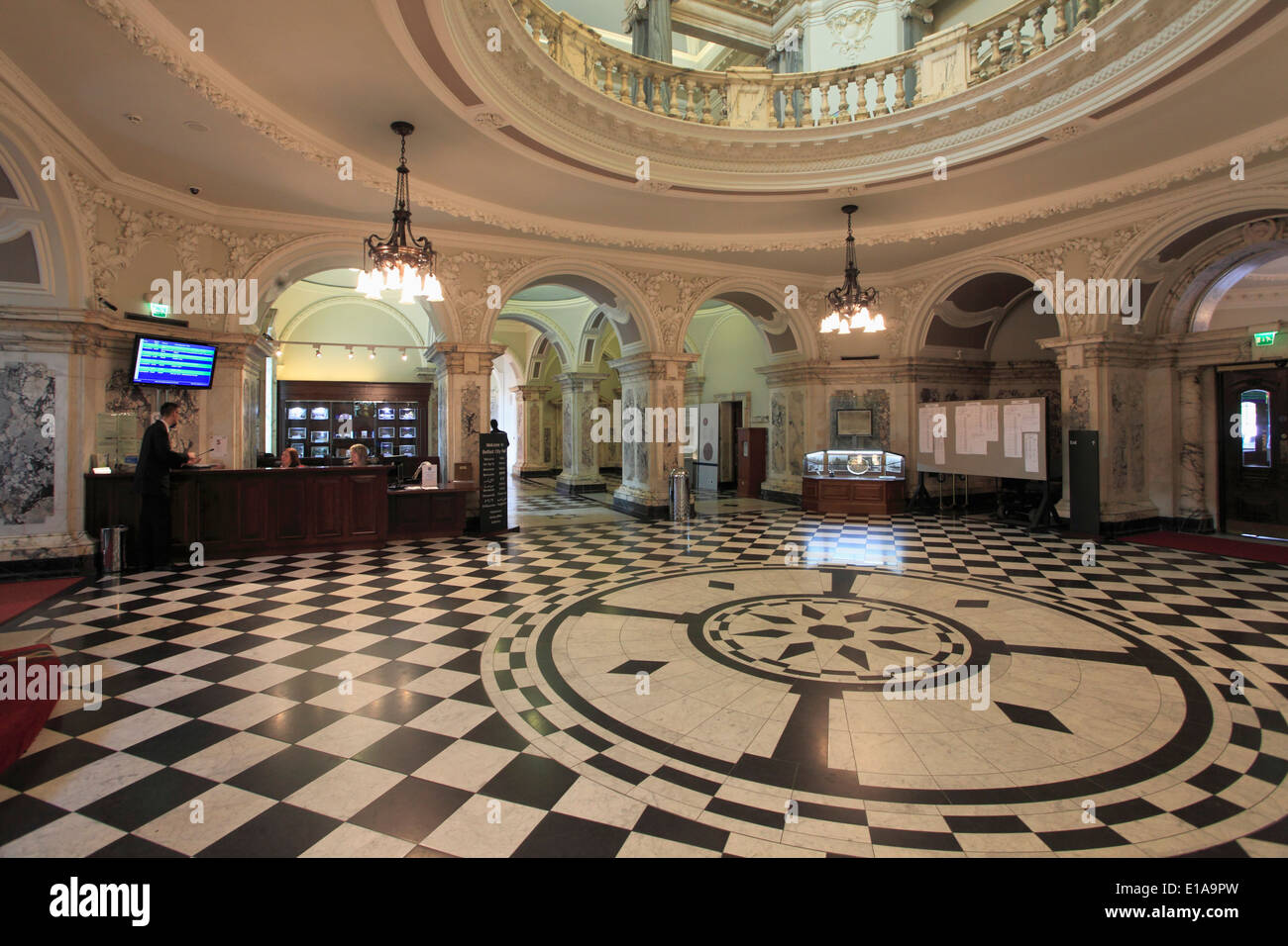 Interior city hall belfast northern hi-res stock photography and images ...