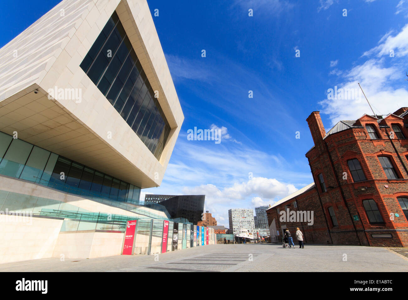 Museum of Liverpool at Liverpool's historic waterfront, Albert Dock ...