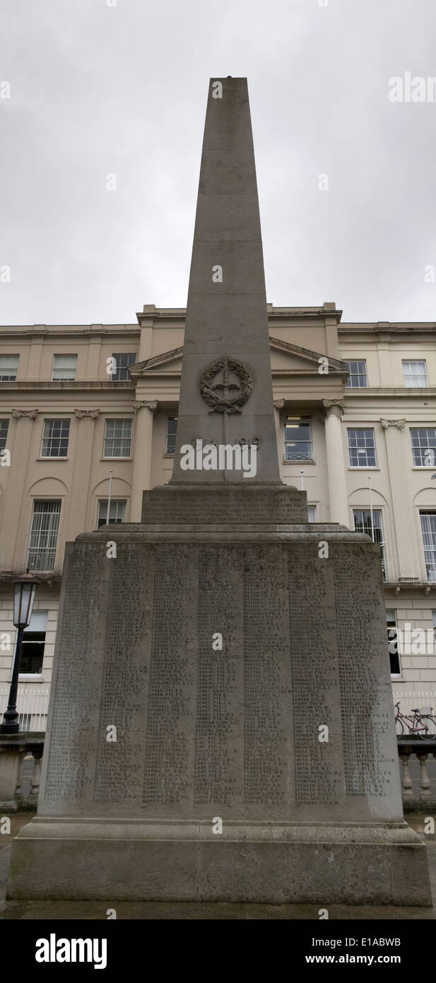 War Memorial Cheltenham Stock Photo - Alamy