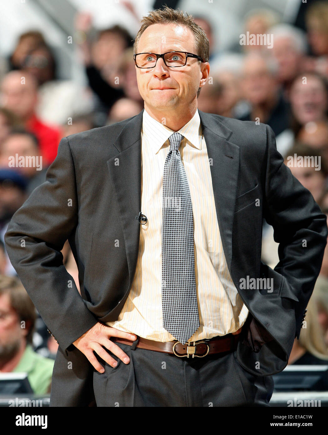 Oklahoma city thunder coach scott hi-res stock photography and images ...
