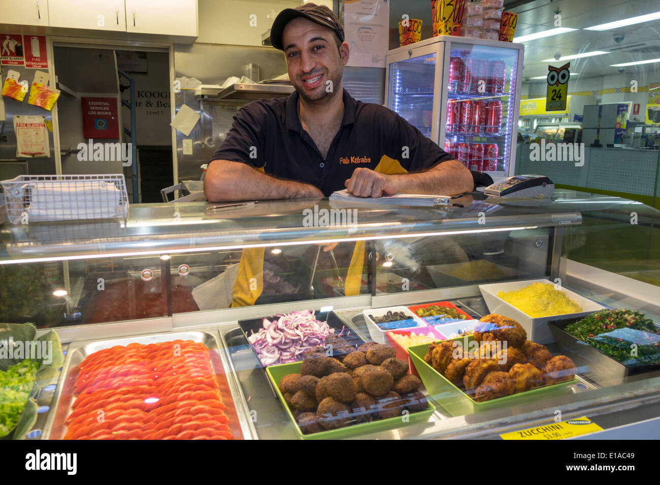 Brisbane Australia,Mary Street,Muslim ethnic man men male,restaurant ...