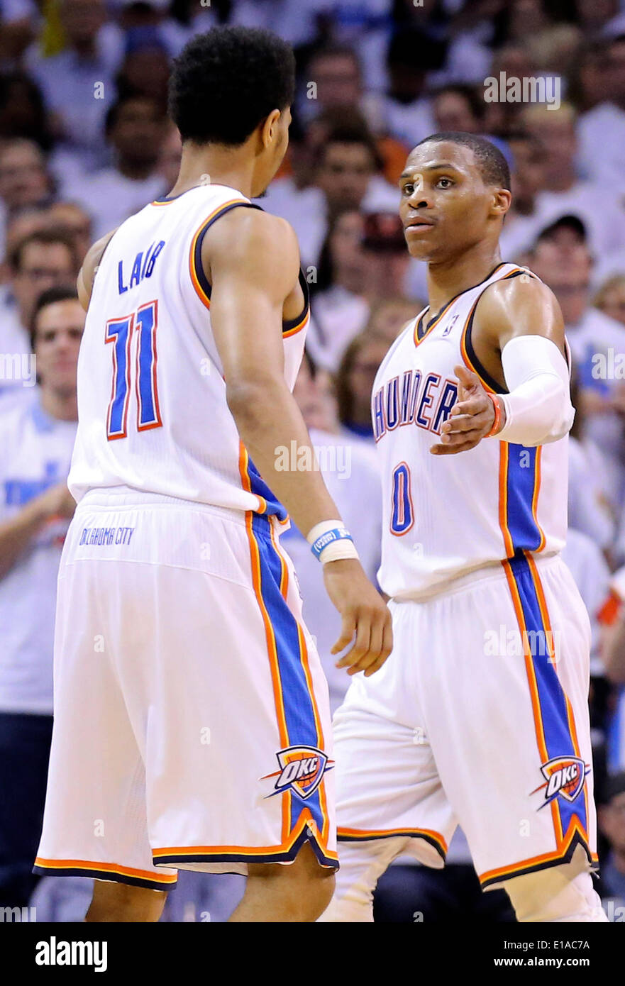 May 27, 2014 - Oklahoma City, OKLAHOMA, USA - Oklahoma City Thunder's ...