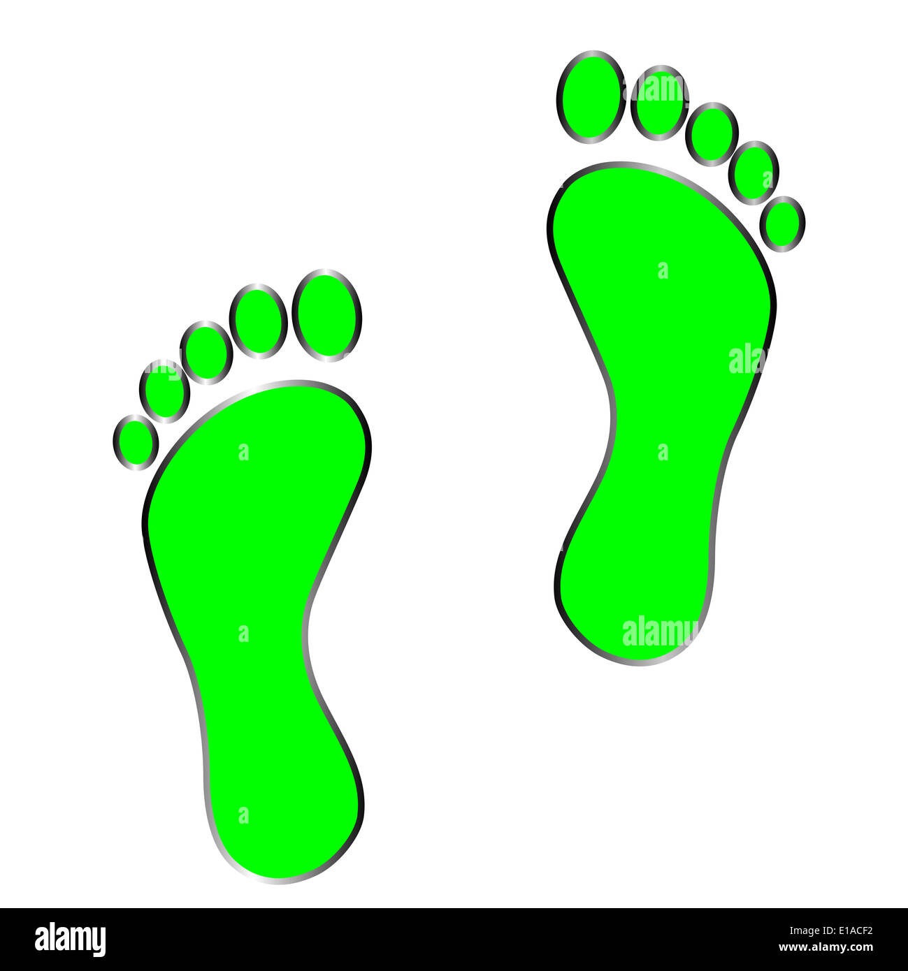 Fossil human footprint hi-res stock photography and images - Alamy