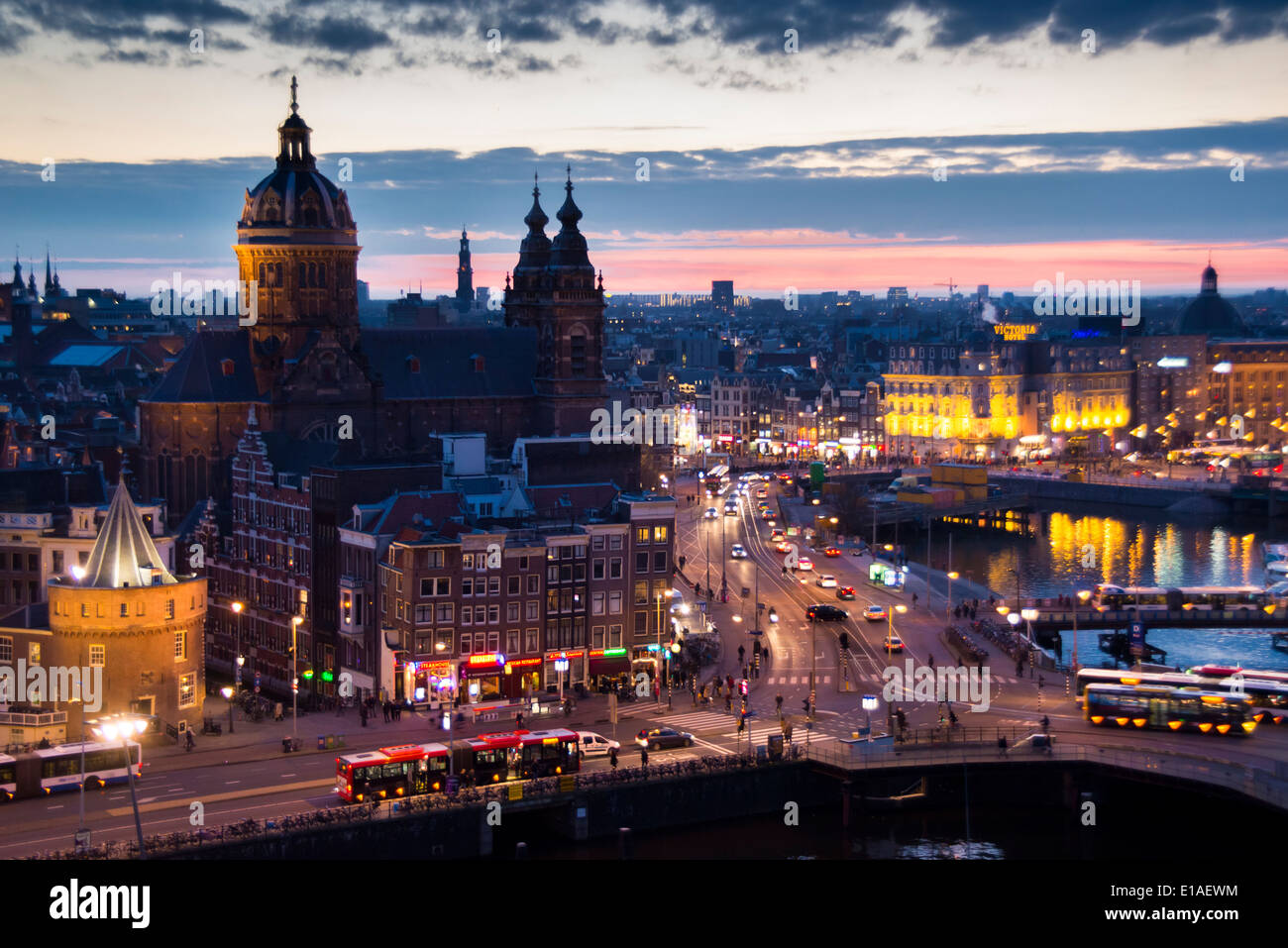 Amsterdam city view hi-res stock photography and images - Alamy