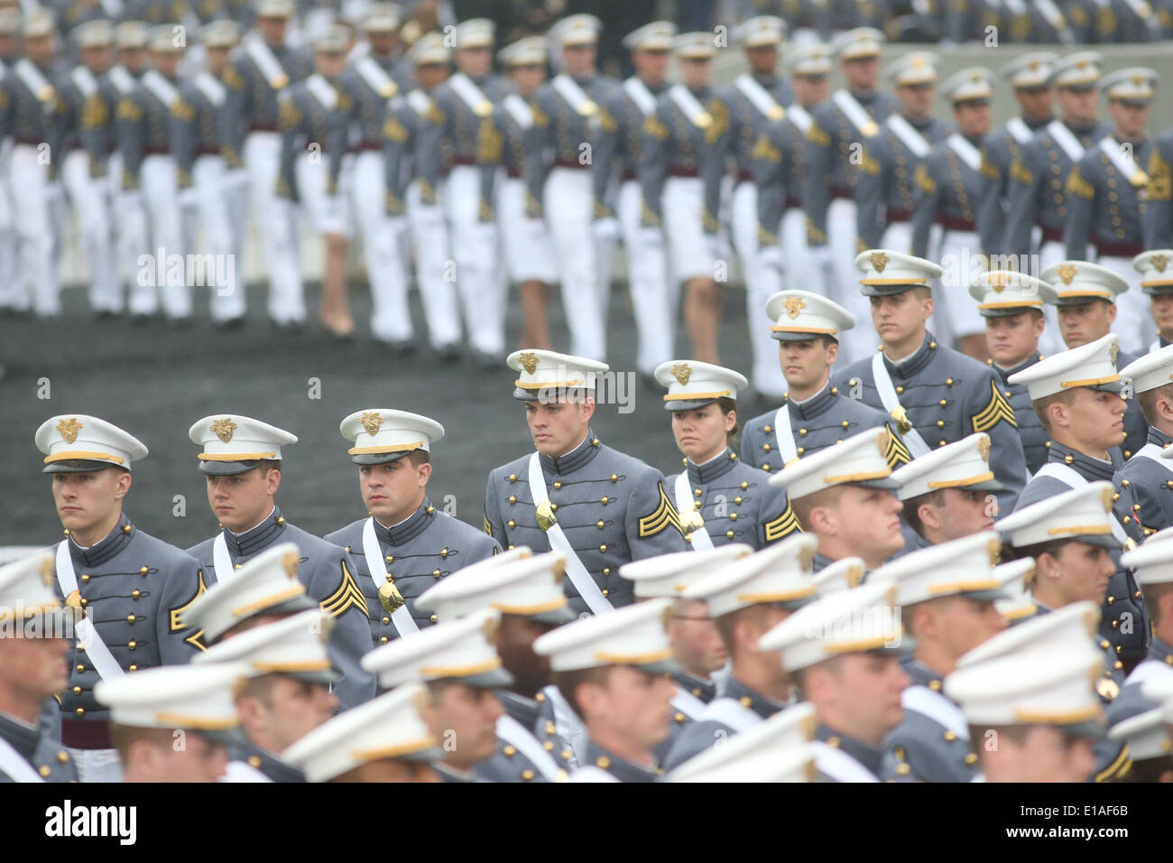 West point military graduation ceremony hi-res stock photography and ...