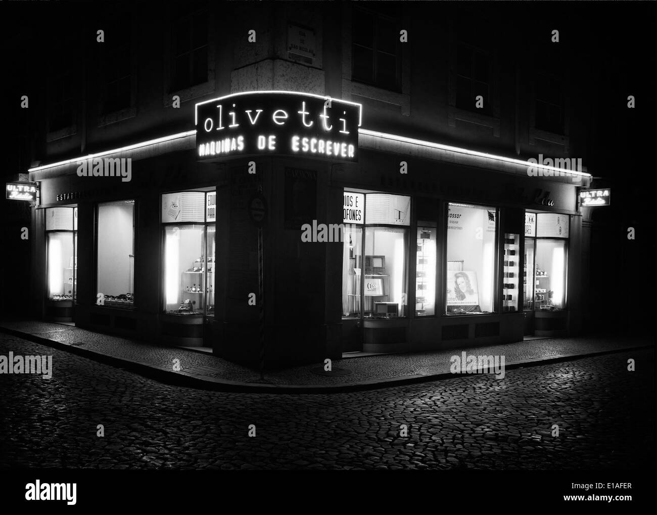 Reclame luminoso, or illuminated advertising, is a common feature in ...