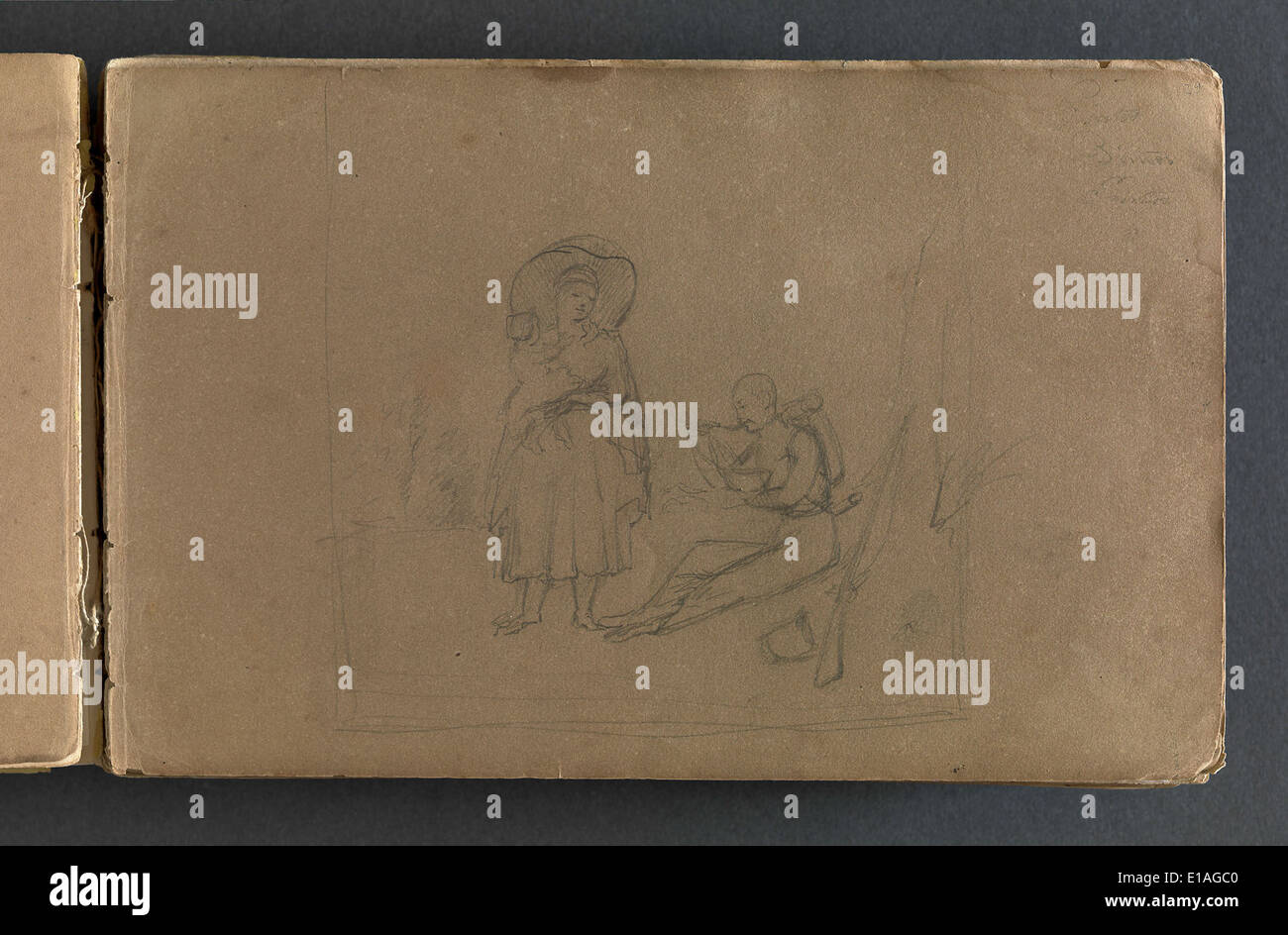 The Álbum de Desenhos, a collection of 19th-century drawings, showcases ...